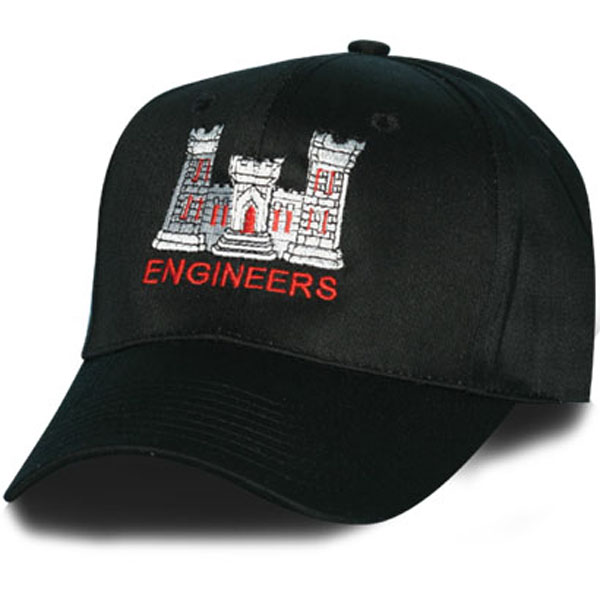 Corps of Engineers Direct Embroidered Black Ball Cap | North Bay Listings