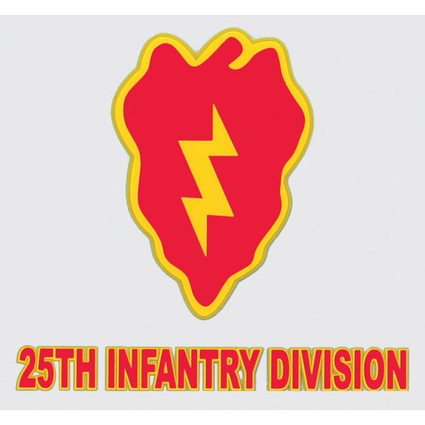 25TH INFANTRY DIVISON ARMY DECAL | North Bay Listings