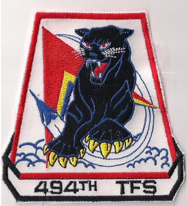 494th Tactical Fighter Squadron Patch | North Bay Listings