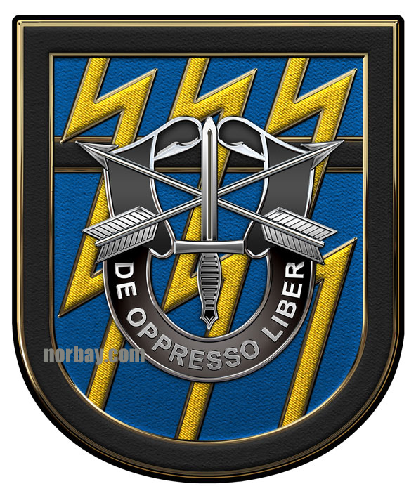 12th Special Forces SF Group all metal Sign 10 x 12" | North Bay Listings