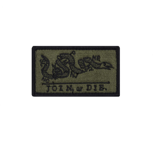 OD Green and Black Join or Die Patch | North Bay Listings