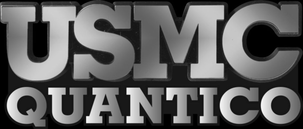 USMC QUANTICO PLASTIC CHROME PLATED EMBLEM | North Bay Listings