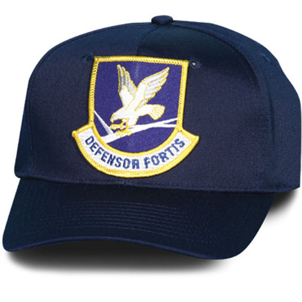 Air Force Defensor Fortis Patch Navy Ball Cap | North Bay Listings