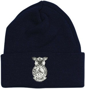 USAF Fire Protection Direct Embroidered Watch Cap | North Bay Listings