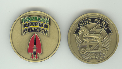 Special Forces Sine Pari Challenge Coin | North Bay Listings