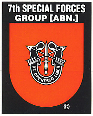 7th Special Forces Group Decal | North Bay Listings