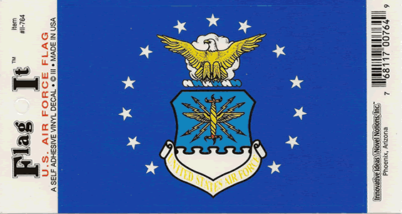USAF Crest Decal | North Bay Listings