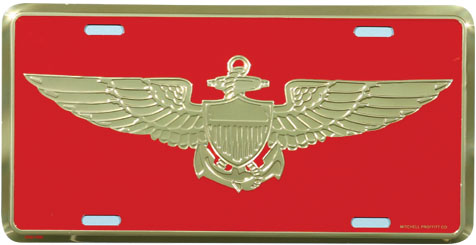 Marine Aviator License Plate | North Bay Listings