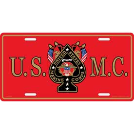 USMC Spade License Plate | North Bay Listings