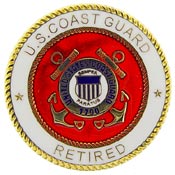Coast Guard Retired Pin | North Bay Listings