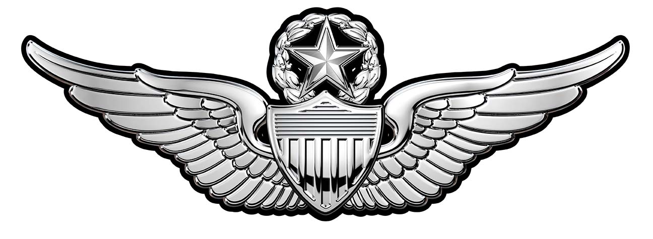 Army Master Aviator Pilots Wings all Metal Sign (Large) 17 x 6" | North ...