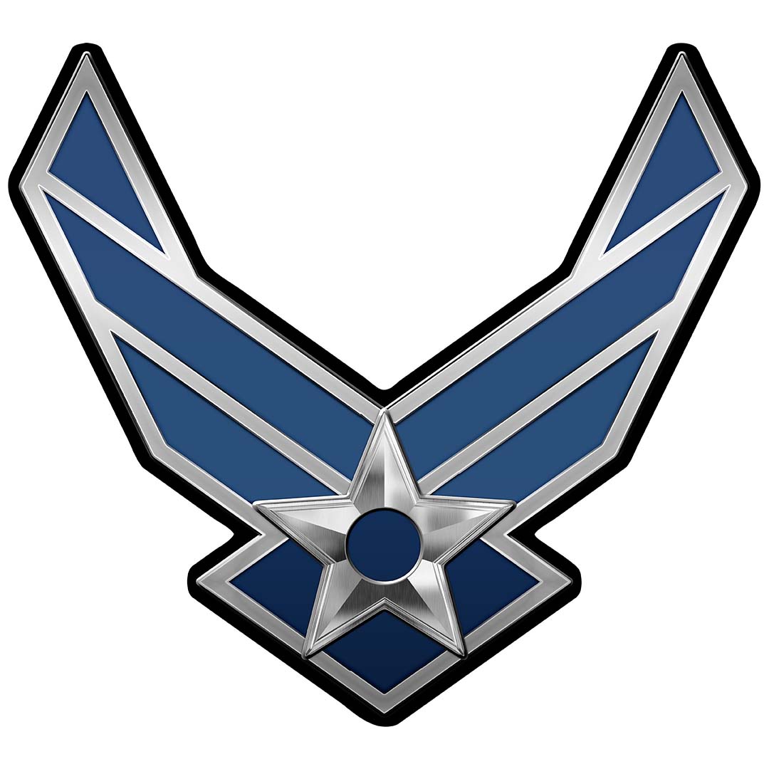 Air Force Hap Wings All Metal Sign 15 x 14" | North Bay Listings