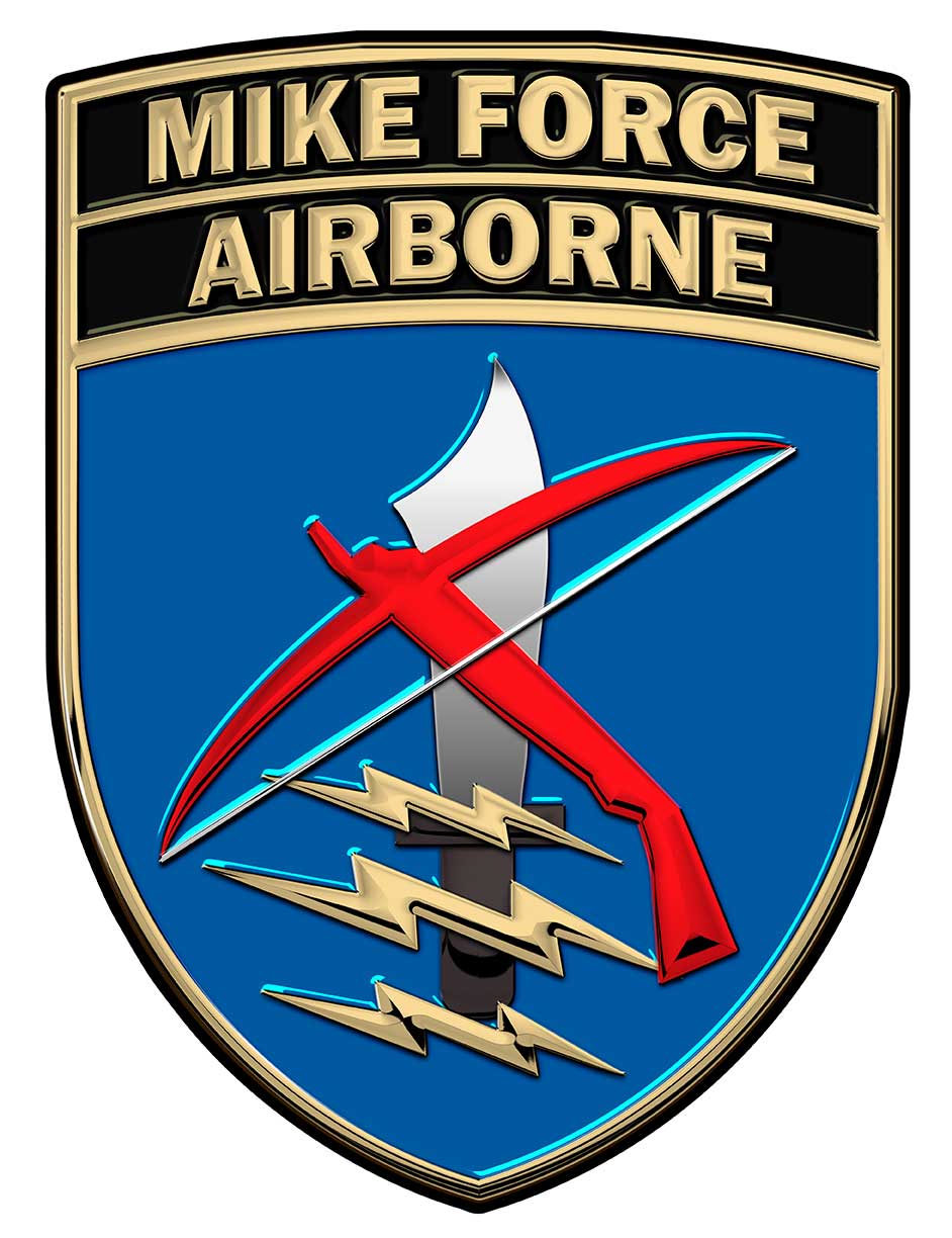 Mobile Strike Force Command Mike Force B-55 All Metal Sign 12 x 16 ...