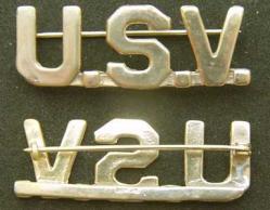 Spanish American Wav Volunteer Collar brass with 24k Gold plate | North ...