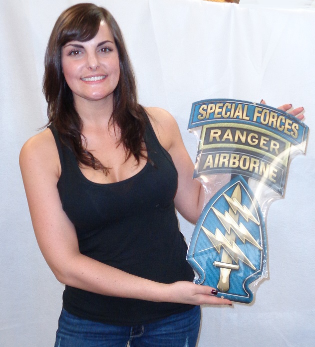 Special Forces SSI Triple Canopy ABN RANGER Patch - Metal Sign | North ...