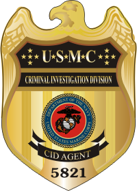 USMC CID Badge (Color) Decal | North Bay Listings