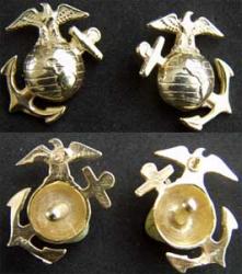 WWI – USMC Enlisted EGA Sterling with Gold | North Bay Listings